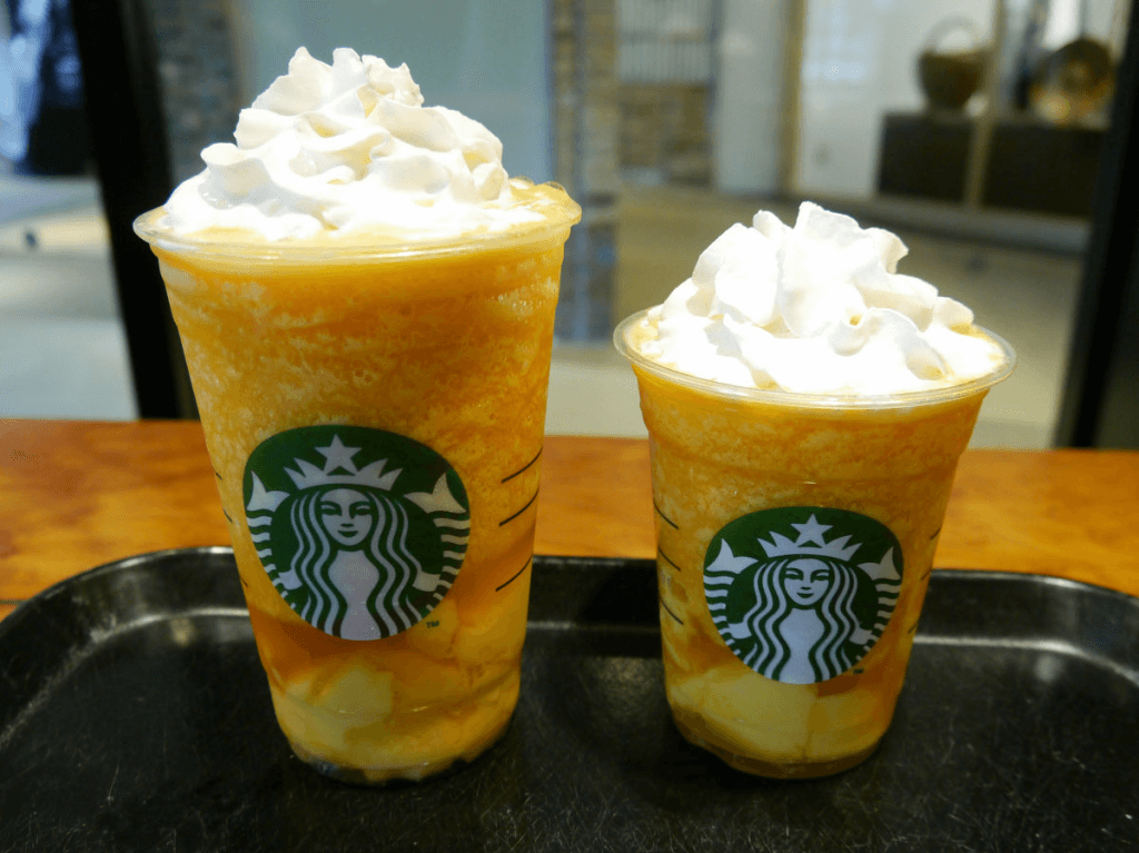 Starbucks Mango and Passionfruit Smoothie - starbmag