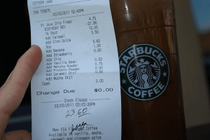 Starbucks receipt guide - starbmag