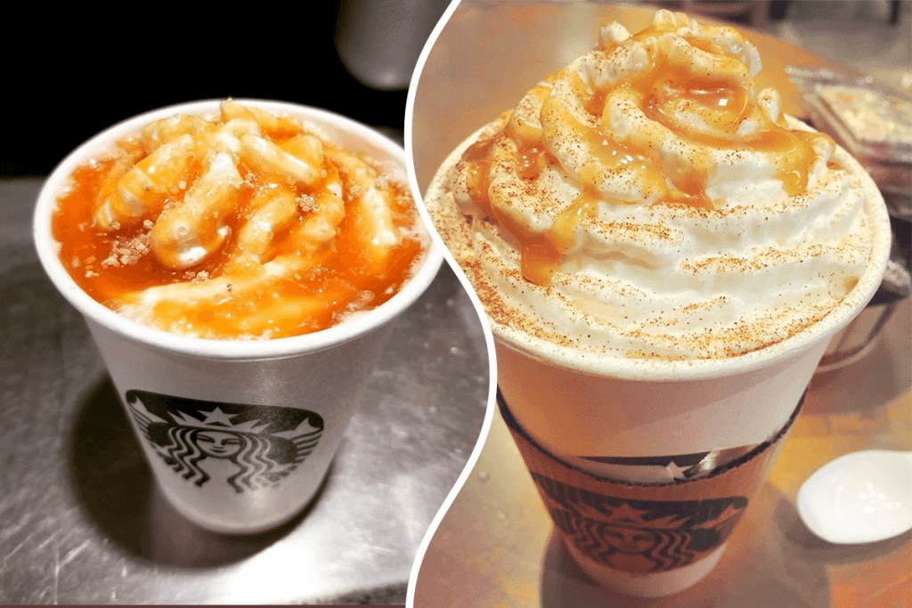 Starbucks Secret Menu: Caramel Pick Me Up Frappuccino - starbmag