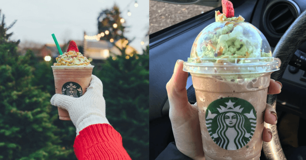 Starbucks Secret Menu: Starbucks Christmas Tree Frappuccino - starbmag