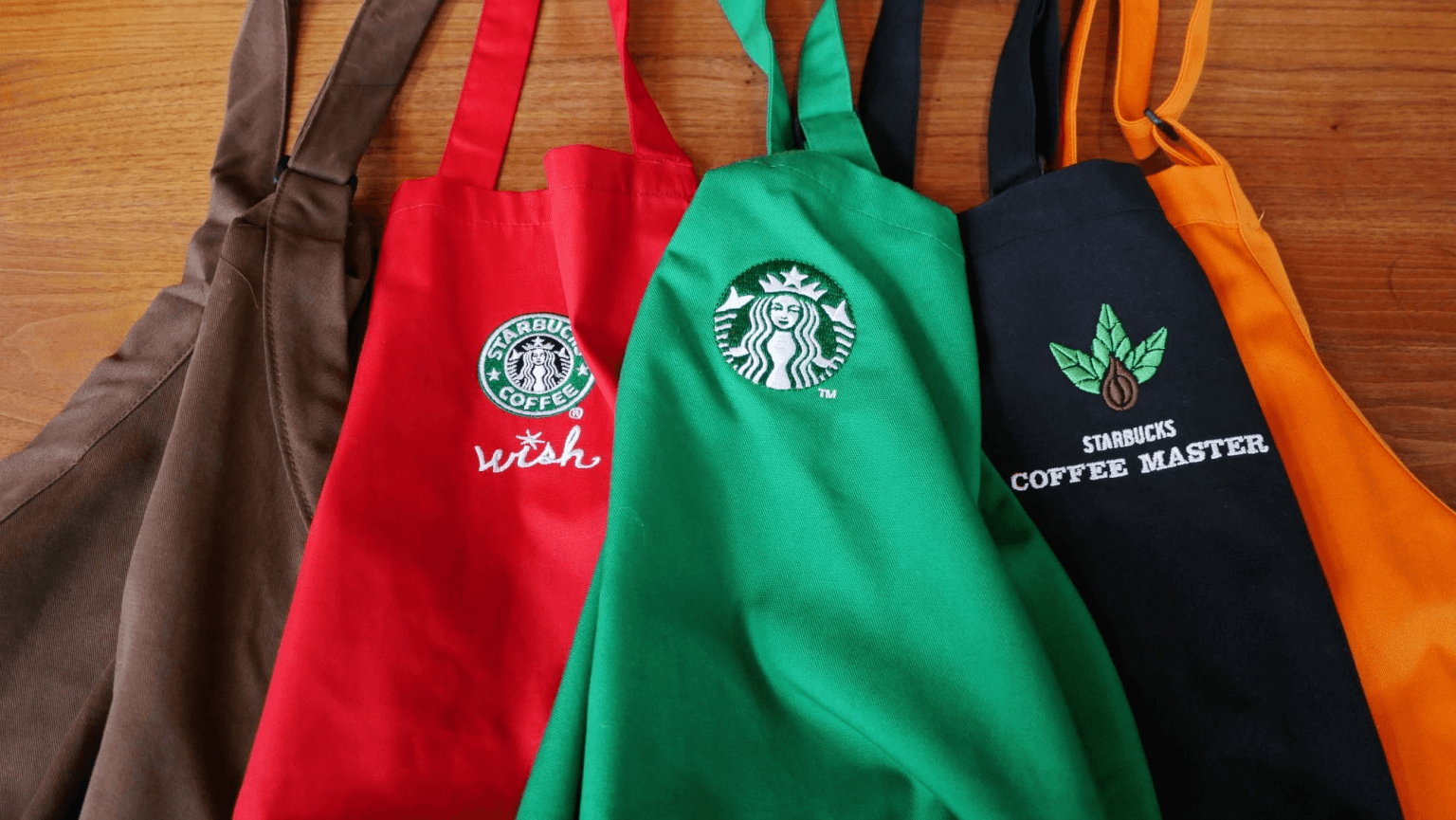 Starbucks apron - starbmag
