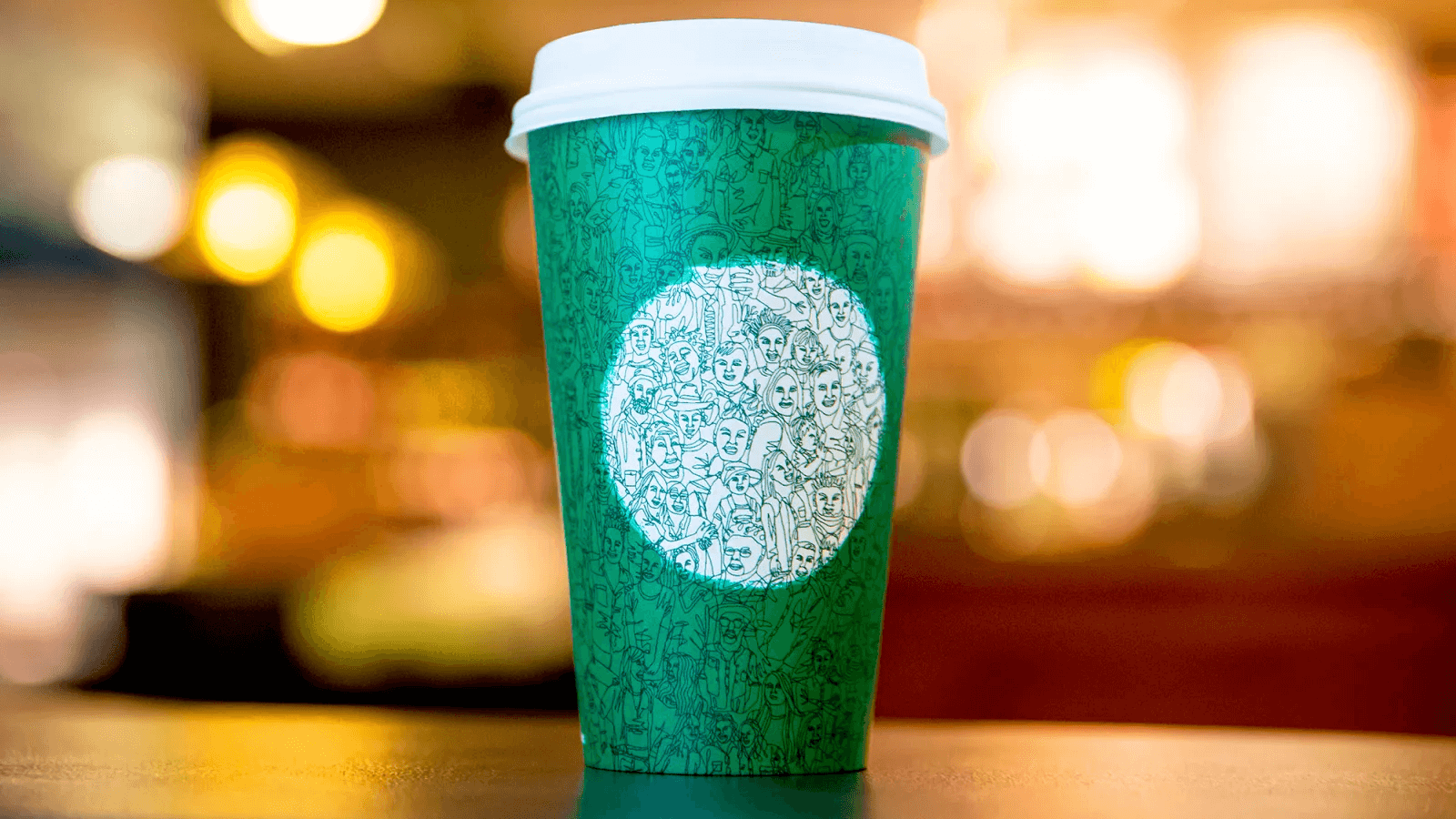 Starbucks green cup - starbmag