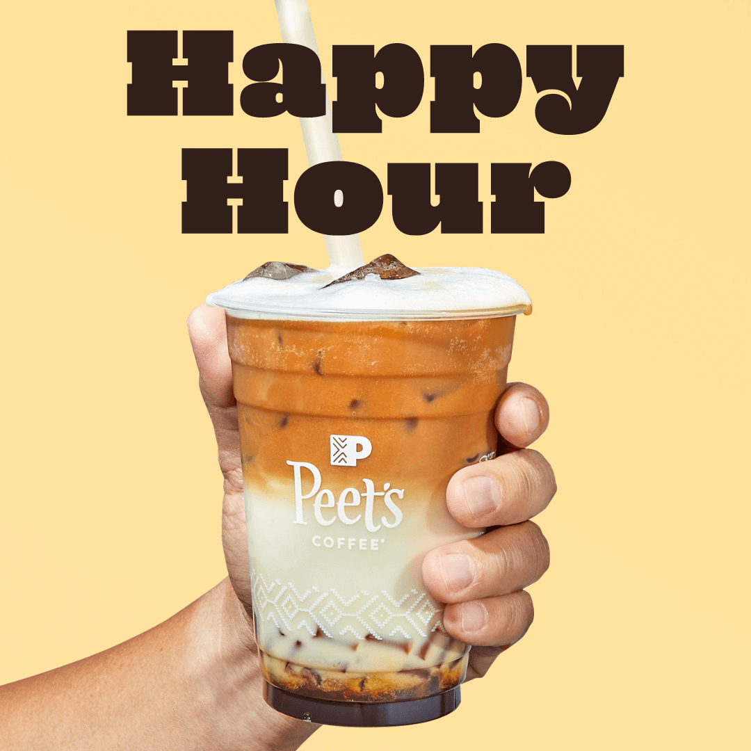 Peet’s coffee happy hour guide - starbmag