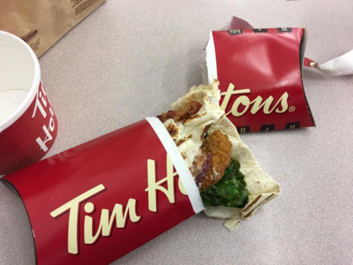 Tim Hortons lunch hours - starbmag