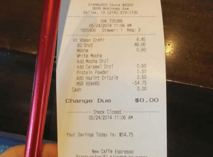 How to add receipts to the Starbucks app - starbmag