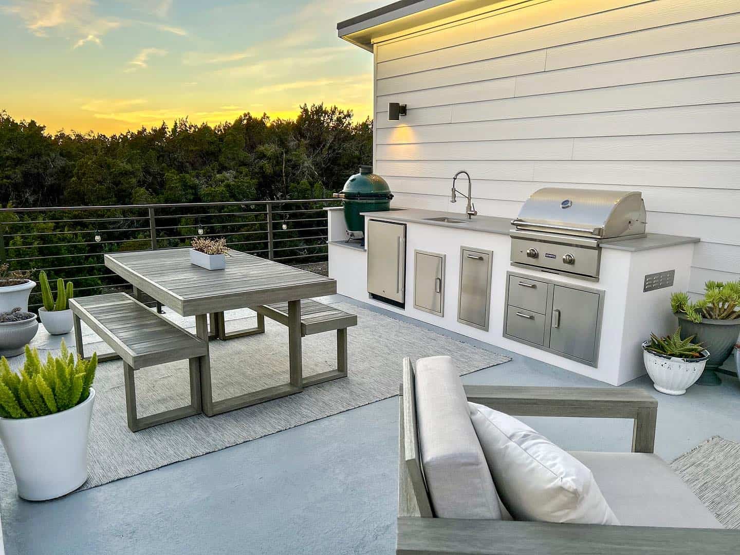 20 Small Outdoor Kitchen Ideas To Add Convenience In Your Outdoor ...