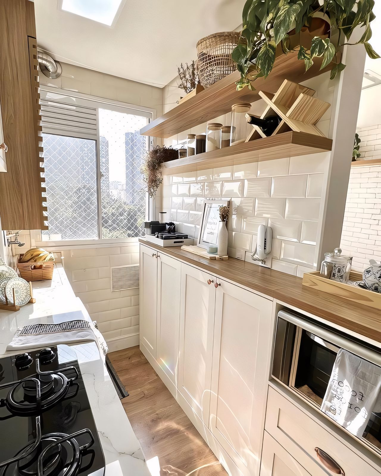 20 Open Shelves Ideas for Small Kitchen That Will Upgrade Your Kitchen ...